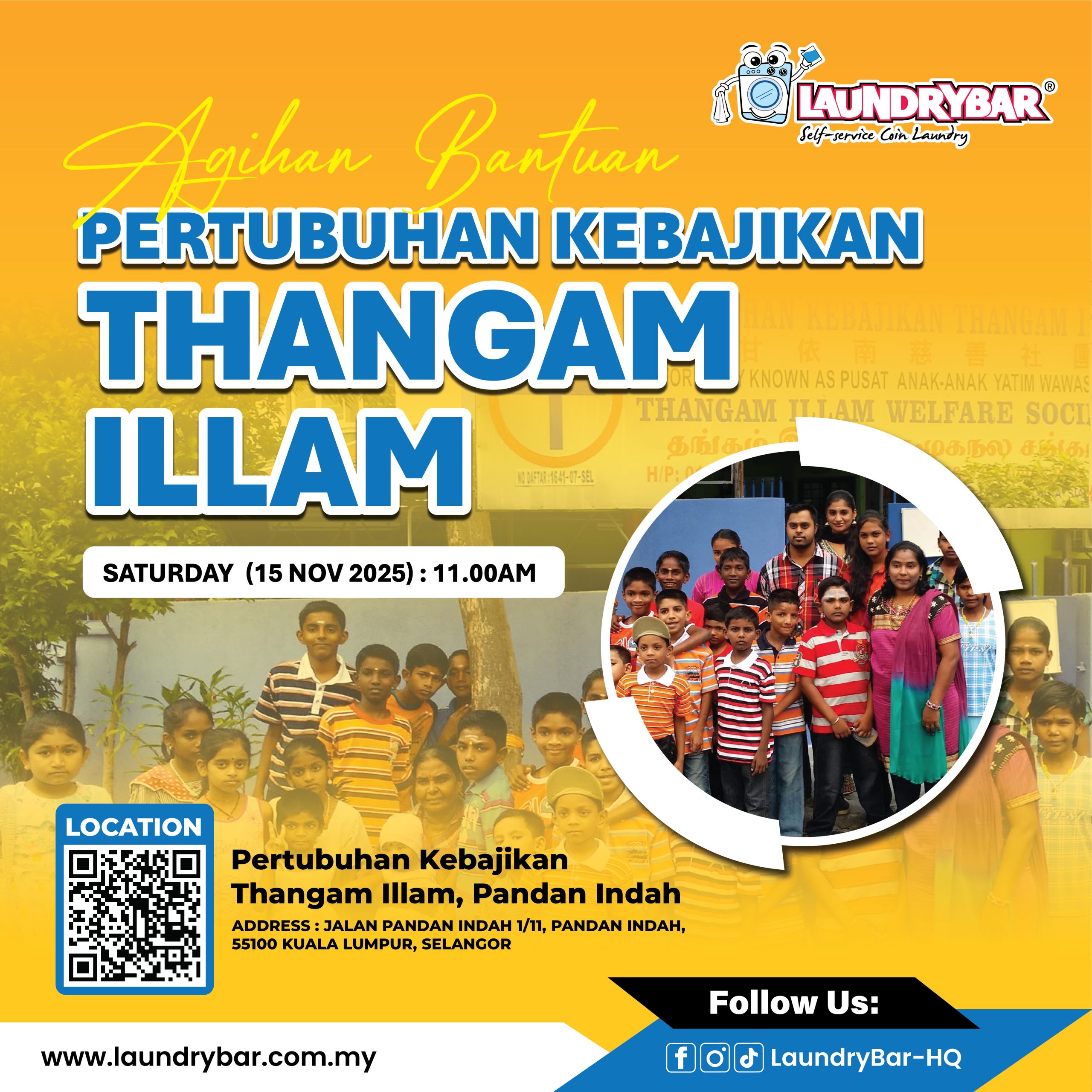 𝐅𝐎𝐎𝐃 𝐃𝐎𝐍𝐀𝐓𝐈𝐎𝐍 𝐀𝐓 𝐓𝐇𝐀𝐍𝐆𝐀𝐌 𝐈𝐋𝐋𝐀𝐌, 𝐏𝐀𝐍𝐃𝐀𝐍 𝐈𝐍𝐃𝐀𝐇 - LaundryBar